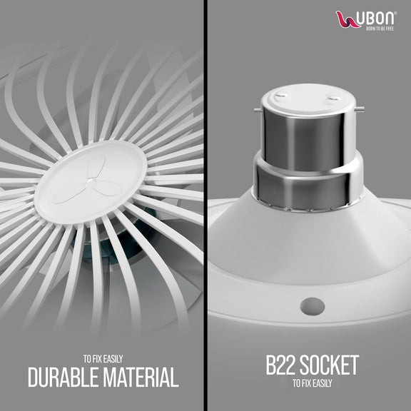 UBON RL-2034: The Ultimate 2-in-1 Fan and LED Light with remote contro | ubonindia.com