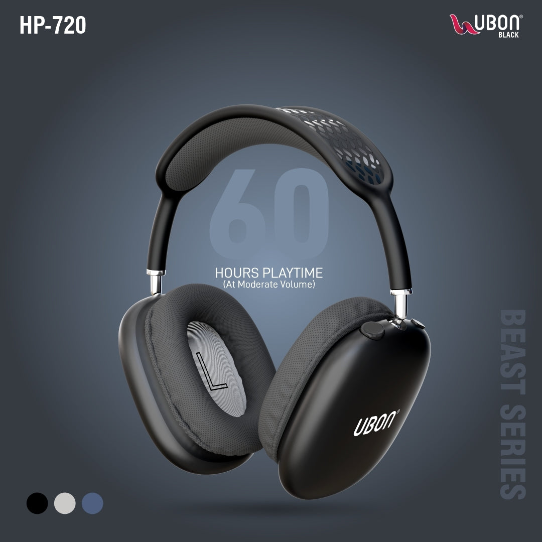 Ubon Mega Bass HP-50 Wireless Headphone