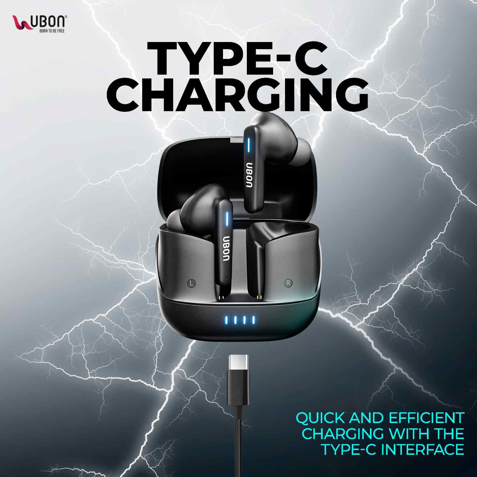 UBON J23 Topper Series: Premium Truly Wireless Earbuds with 36 Hours P | ubonindia.com