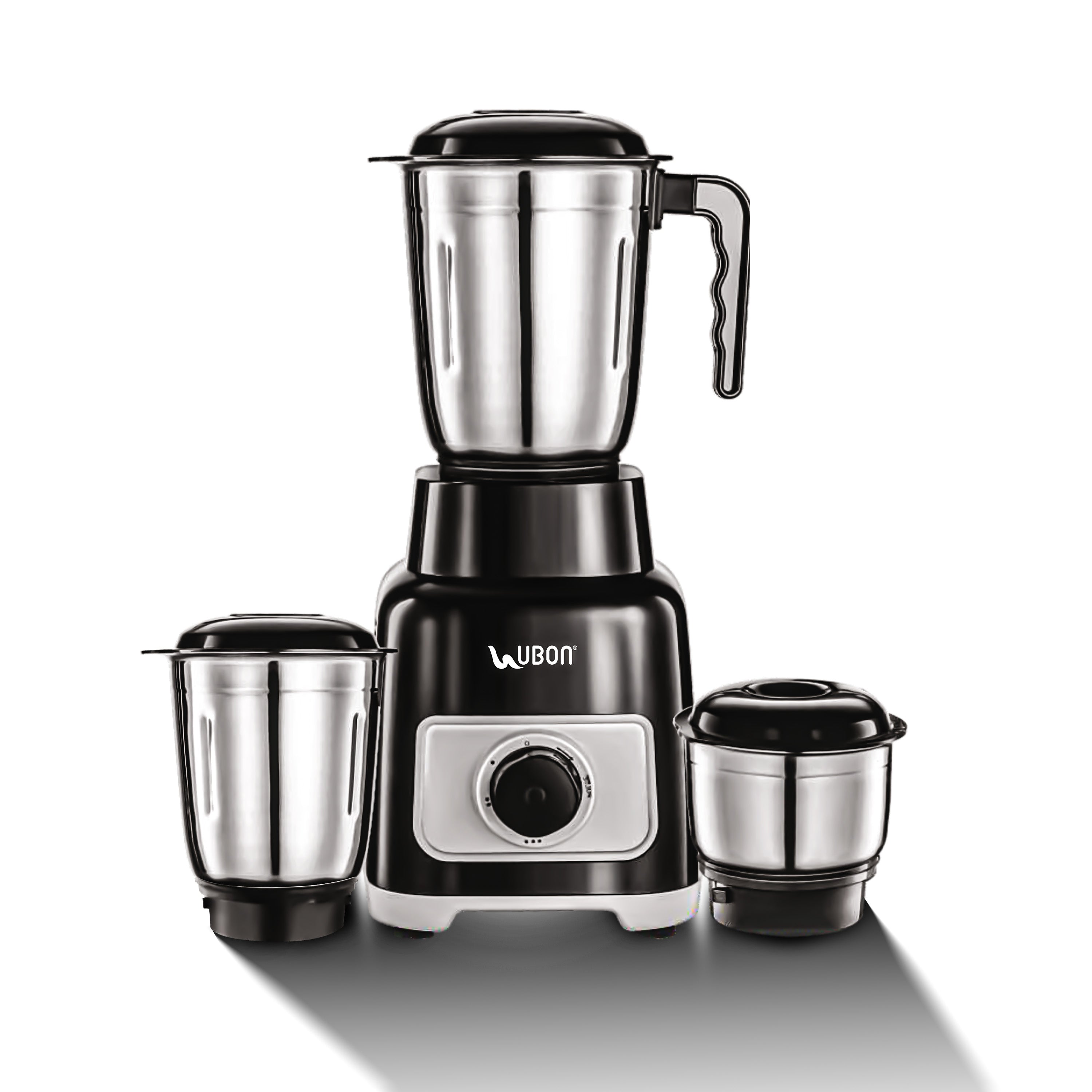 MG-6000 Mix Pro Mixer Blender | 600W Motor, 3 Jars, 3-Speed Control ...