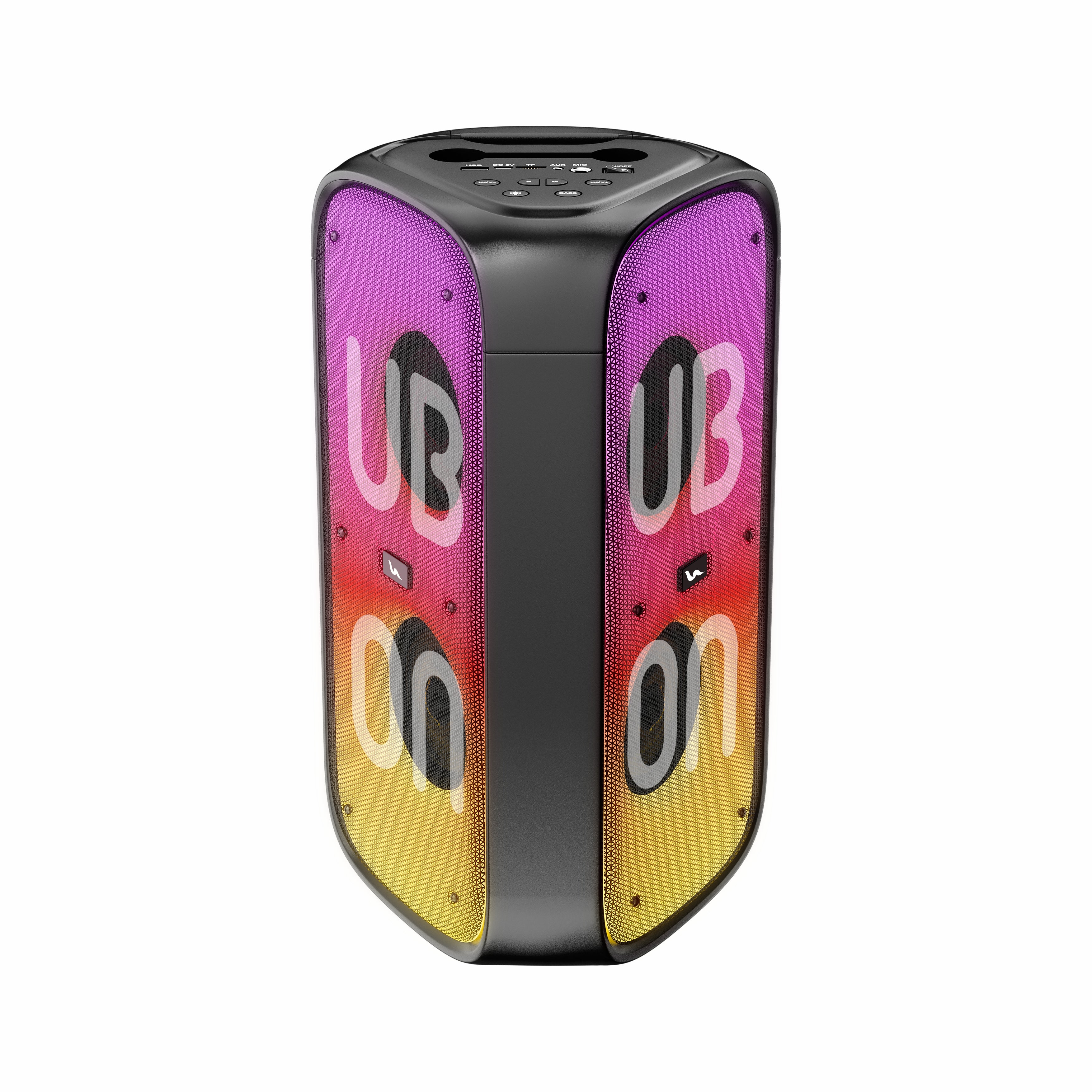 SP-230 Party Monster Wireless Speaker | 80W Sound, Karaoke, RGB Lights ...